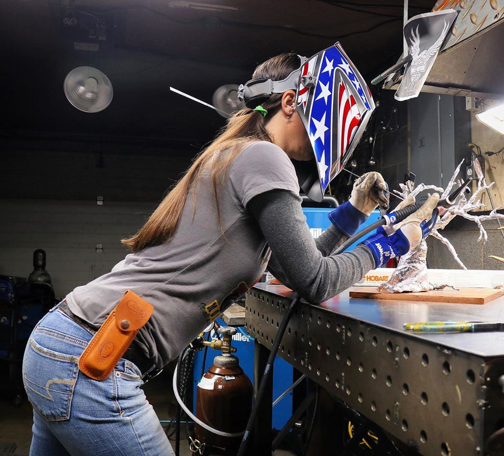 Barbie the welder inspires us with her dramatic journey into the world ...